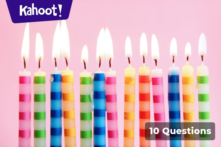 Birthday celebration: How well do you know me? (Template) - Kahoot! Quiz
