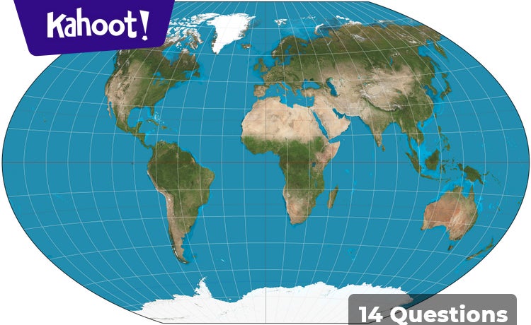 Continents and Oceans - Kahoot! Quiz