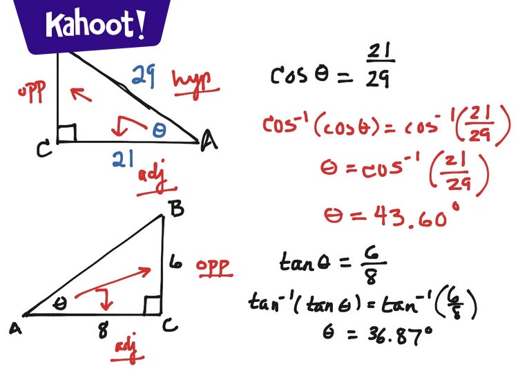 Algebra 2 Chapter 12 sections 1-8 & Physical Science Waves - Kahoot! Quiz