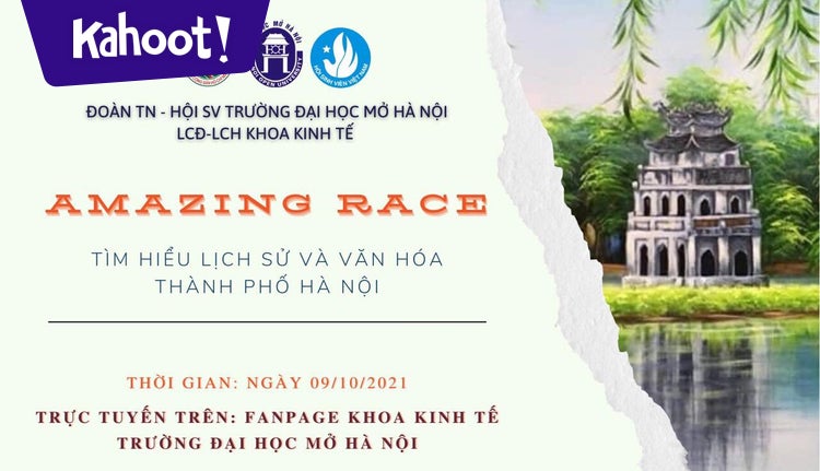 AMAZING RACE - Kahoot! Quiz