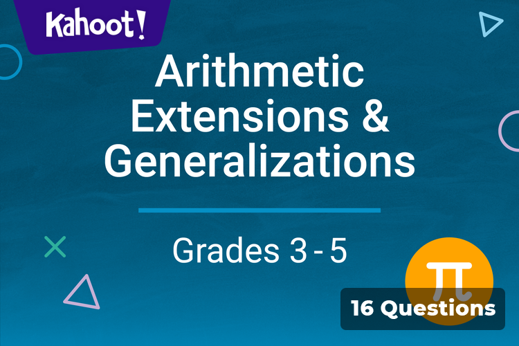 Grades 3 - 5: Quantitative Reasoning - Arithmetic Extensions ...