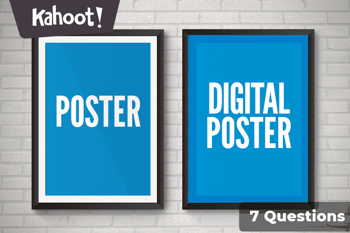 poster - Kahoot! Quiz