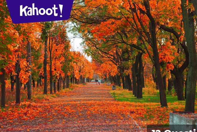 Autumn Fun! - Kahoot! Quiz