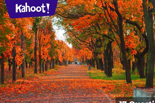Autumn Fun! - Kahoot! Quiz