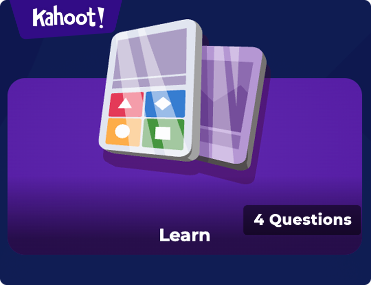 How to use Kahoot! self-study mode; Learn (in Learn mode) - Kahoot! Quiz