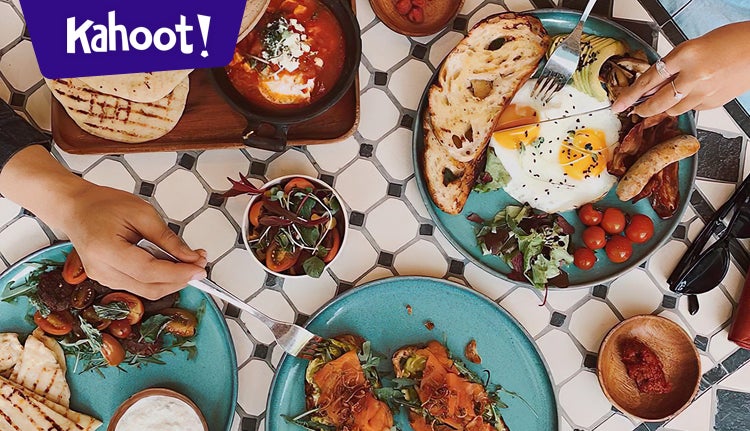 What's for lunch? - Delicious Food! - Kahoot! Quiz