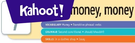 Unit 7 Money and 2nd conditional - Kahoot! Quiz