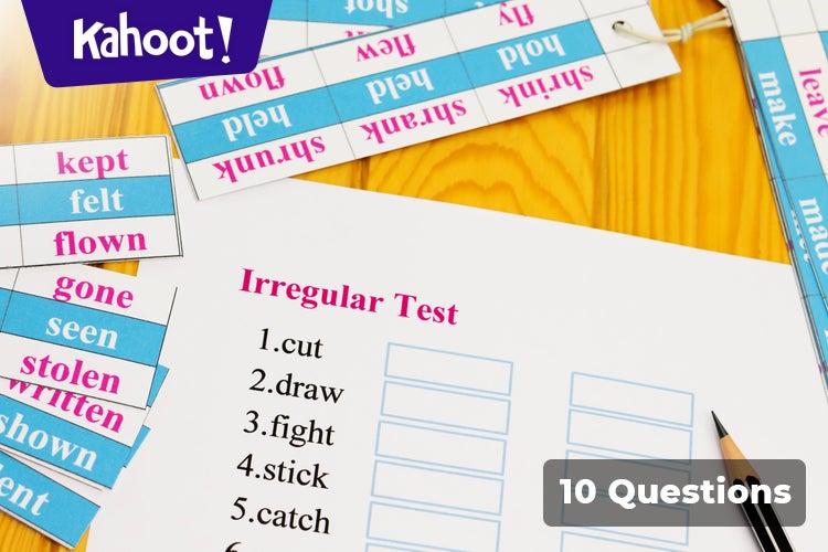 Irregular Verbs Practice - Kahoot! Quiz