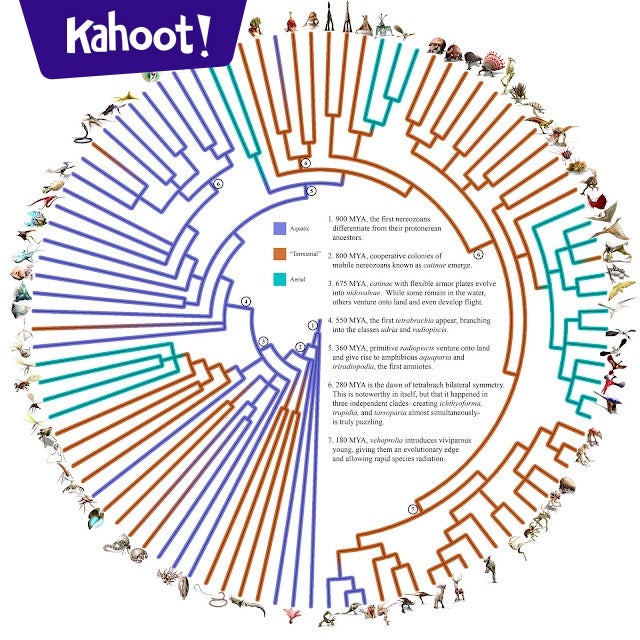 Evolution #1 - Kahoot! Quiz