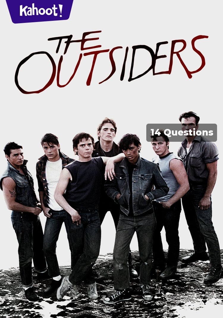 "The Outsiders" Slang & Vocabulary - Kahoot! Quiz