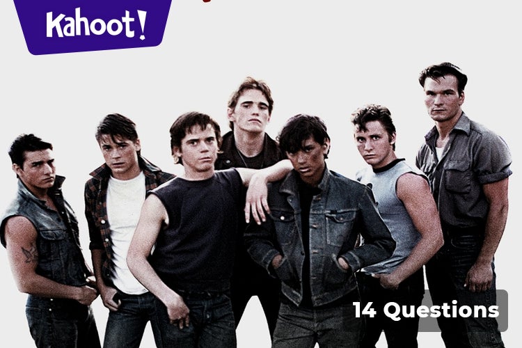 "The Outsiders" Slang & Vocabulary - Kahoot! Quiz