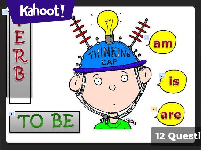 Verb To Be Simple Present - Kahoot! Quiz