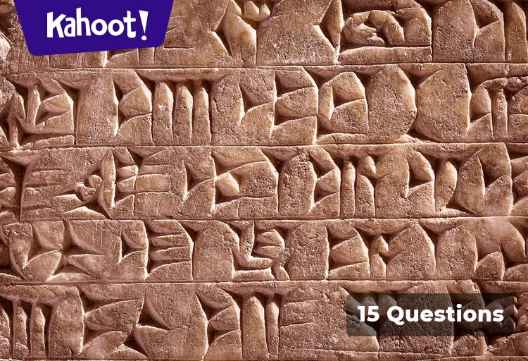 Unit #2 Ancient Mesopotamia #2 - Kahoot! Quiz