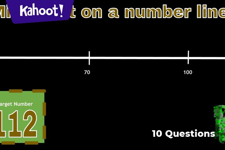 Number line slide to 120 - Kahoot! Quiz