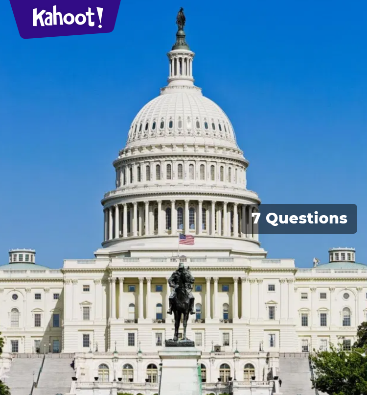Inside Congress (May 2020) - Kahoot! Quiz