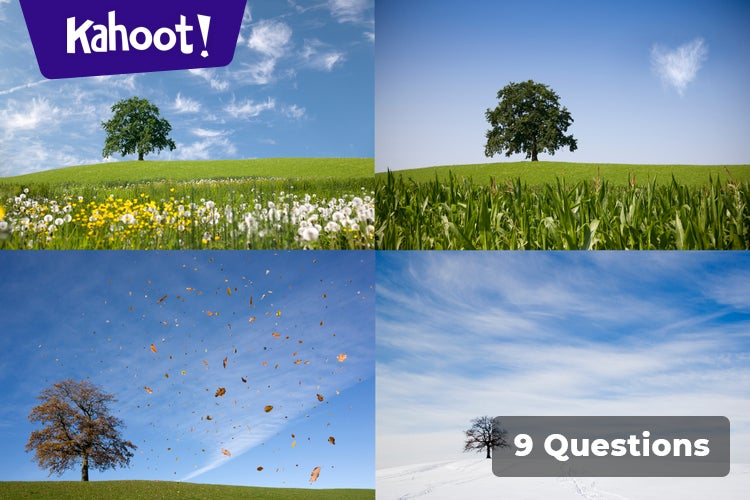 Vocabulary of seasons - Kahoot! Quiz