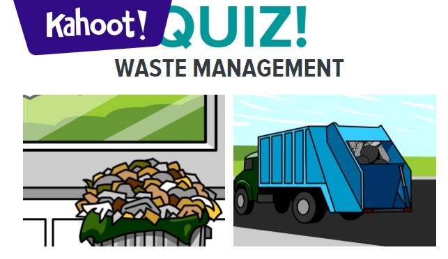 BrainPOP: Waste Management - Kahoot! Quiz