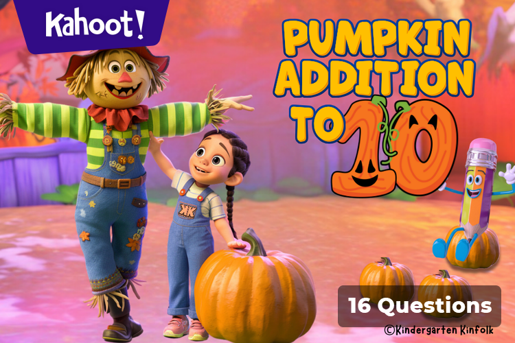 FREEBIE Pumpkin Addition to 10 (October November Fall Kindergarten Math ...