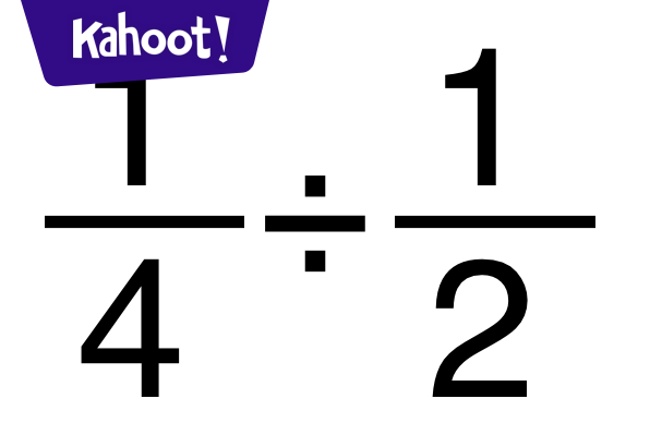 Fraction Division - Kahoot! Quiz