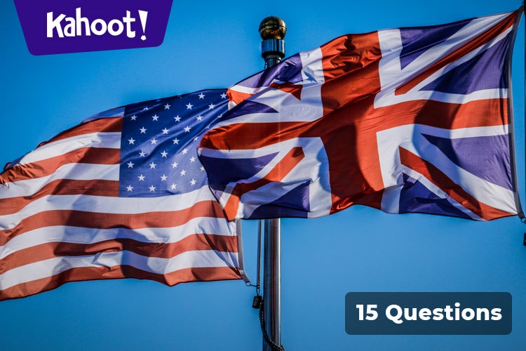 GENERAL KNOWLEDGE QUIZ - British Vs America - Kahoot! Quiz