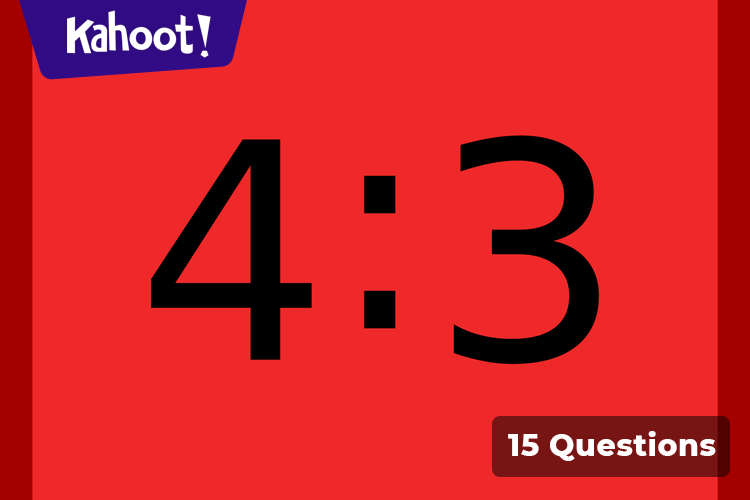 Math: Ratios - Kahoot! Quiz