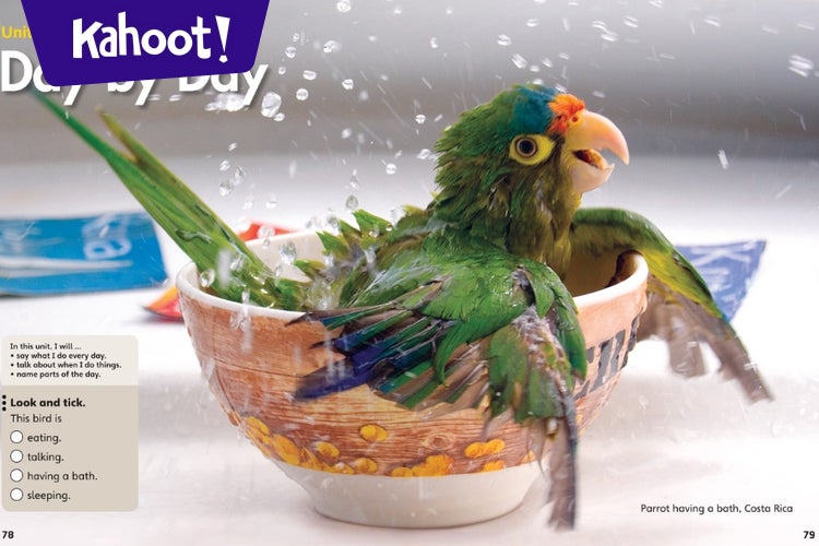 Our World Level 2 Unit 5 Day by Day / National Geographic - Kahoot! Quiz