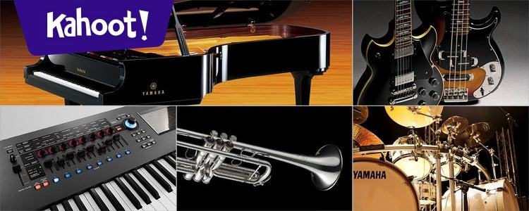 Musical instruments - Kahoot! Quiz