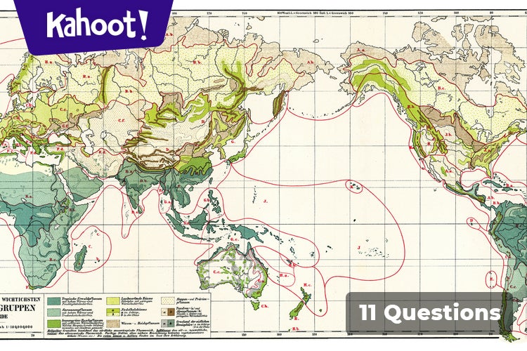 Map Vocabulary - Kahoot! Quiz