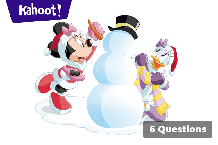 Formas navideñas con Minnie y sus amigos - Kahoot! Quiz