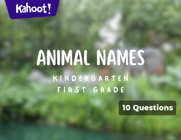 CVC Animal Pictures - Kahoot! Quiz