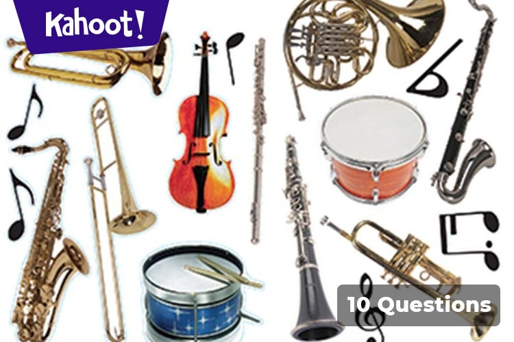 Musical Instruments (ESL) - Kahoot! Quiz