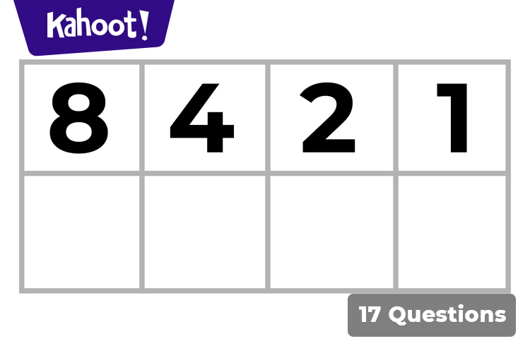 Decimal to Binary Conversion Practice (0-16) - Kahoot! Quiz