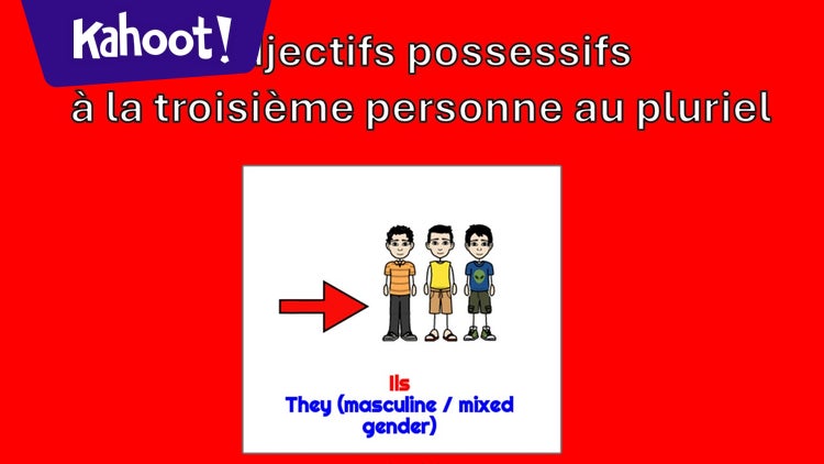 Partie 6: Adjectifs possessifs de la troisième personne au pluriel ...
